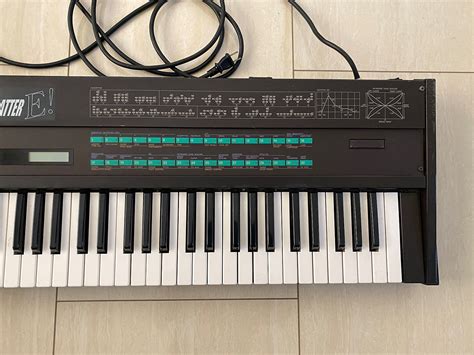MATRIXSYNTH Yamaha DX7 Digital FM Synthesizer With Grey Matter E Mod