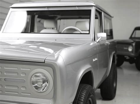 Zero Labs Takes Classic Ford Broncos And Land Rovers And Converts Them