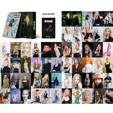 Lomo Card Đen Hồng Buka Card Bo Góc Album Mới Nhất Kpop Hộp 55 Card ảnh