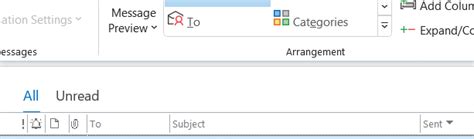 Outlook Inbox View Looks Weird How To Make It The Same As Sent Microsoft Qanda