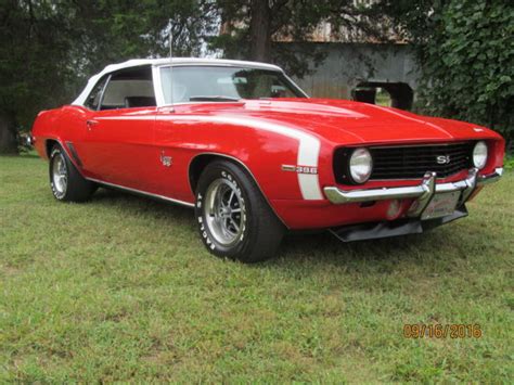 69 Camaro Convertible Big Block 4 Speed