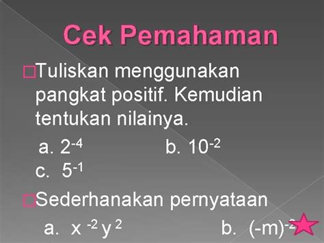 PANGKAT By Diva PENGERTIAN PANGKAT POSITIF PANGKAT NEGATIF