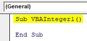 Vba Integer How To Use Vba Integer Data Type In Excel