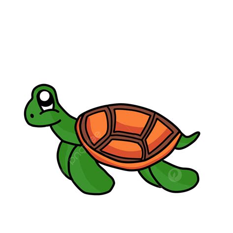 Linda Tortuga De Dibujos Animados Png Tortuga Lindo Dibujos Animados Png Y Psd Para