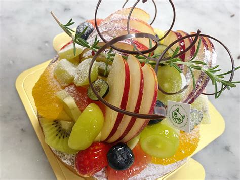 季節のフルーツタルト ケーキラボ・マグネット