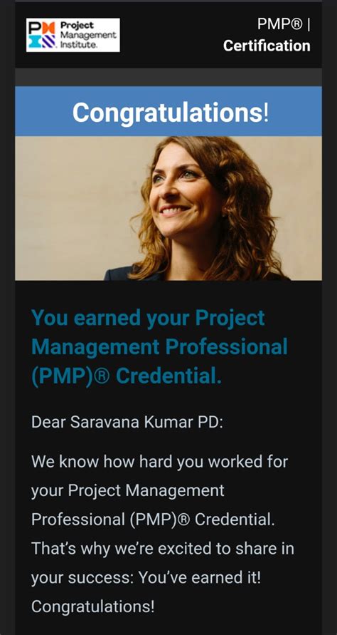 Saravana Pd Kumar On Linkedin Measurable Throughput Thanks To Pmi