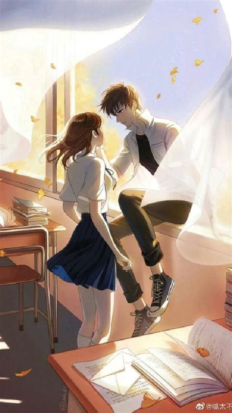School Love Anime Couples Cute Anime Couples Anime Guys
