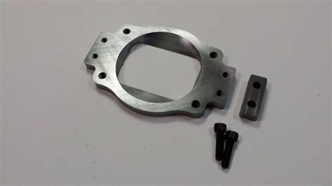 Stainless T6 Divided To 40 Inch Inlet Tabs Transition Turbo Flange 1
