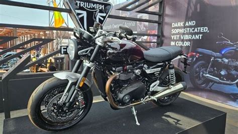 In Pics Triumph Launches Speed Twin 1200 Stealth Edition In India