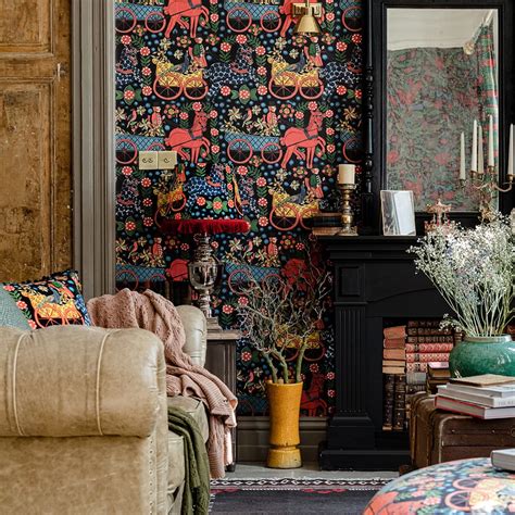Fasnacht Wallpaper Mural By Mind The Gap Anthracite Mural