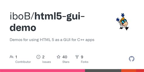 GitHub IboB Html5 Gui Demo Demos For Using HTML 5 As A GUI For C Apps