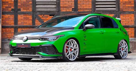 Este Volkswagen Golf Gti Clubsport Adopta Un Estilo Tuning De Inicios