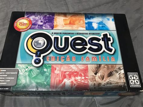 Quest Jogo De Perguntas E Respostas Brinquedo Grow Usado 72506301