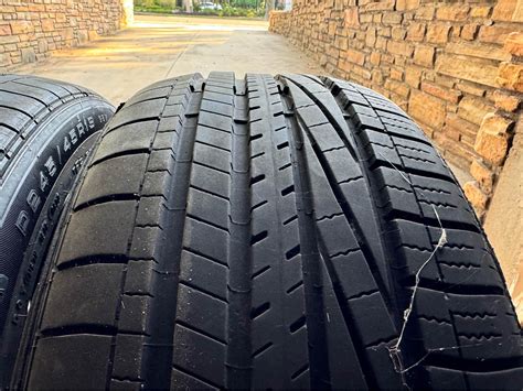 set of 4 goodyear eagle rs a2 p245 45r19 98v runflats car wheels