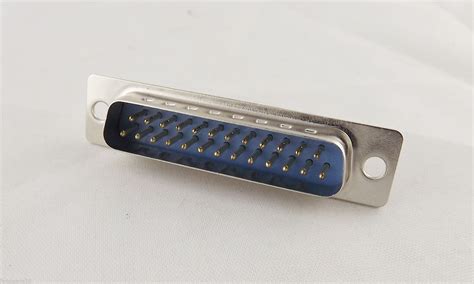 Db25 25 Pin 2 Rows Male D Sub Solder Type Connector Socket Hacktronics