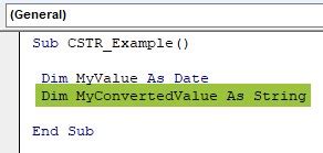 VBA CSTR Definition Syntax Examples How To Use