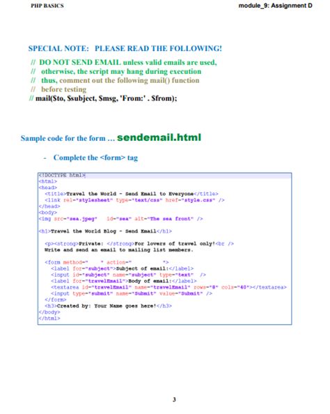 Task 3 Create A Display Table Script Create A