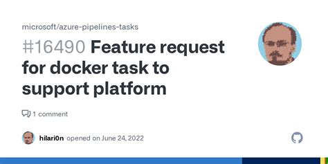 Feature Request For Docker Task To Support Platform · Issue 16490