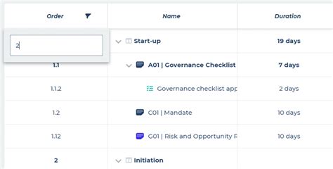 gantt filtering assignees and element labels blog method grid