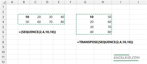 How To Use The Sequence Function In Excel Excel Bootcamp