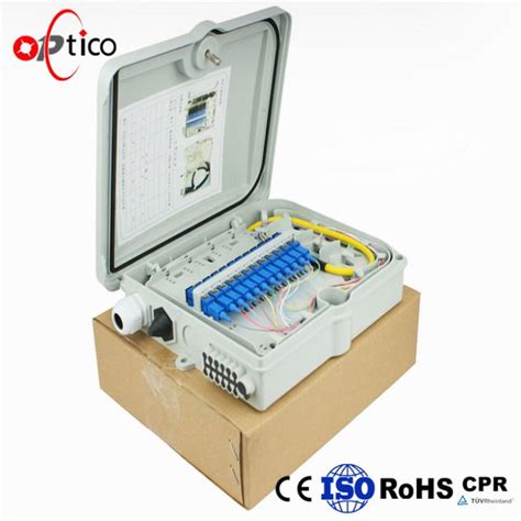 Rack Mount Fiber Termination Box Patch Panel Optical Distribution Frame ODF For FC 24 Core