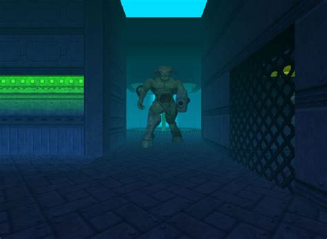 Nintendo 64 Doom 64 Level 25 Cat And Mouse Start Screen