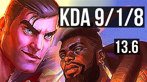 Jayce Vs Ksante Top 918 68 Winrate Rank 7 Jayce Godlike Tr