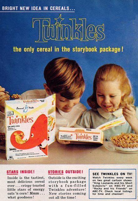 Twinkles 1961 Twinkles Cereal Advertisement Old Ads Storybook