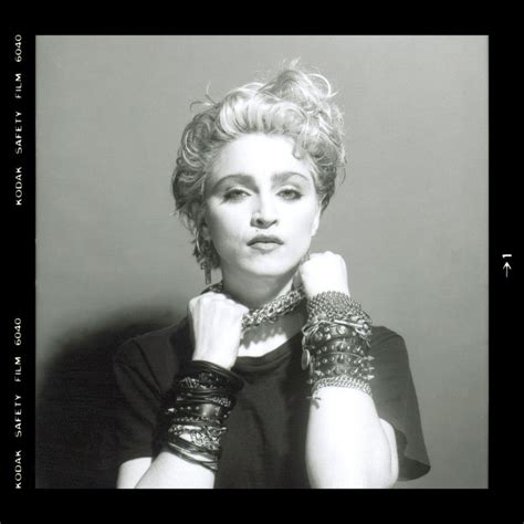 The Photoshoot For Madonnas Debut Album Cover ~ Vintage Everyday