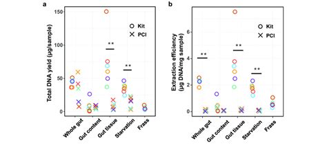 Quantity Of Dna Extracted From Different Sample Types By Using Both Download Scientific Diagram