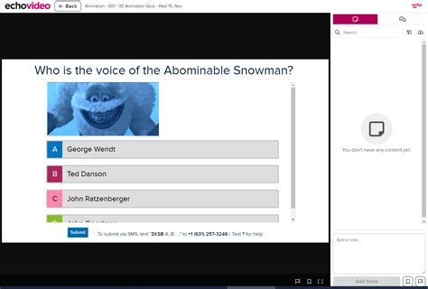 Echovideo Adding Polling Questions To A Presentation Support
