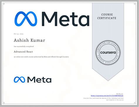 Advancedreact Advancedreact Reactjs Coursera Metacertification Ashish Kumar