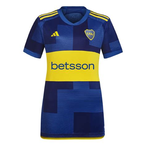 Camiseta Titular Mujer Boca Jrs 23 24 Betsson Bocashop