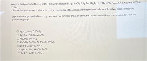 Solved Zn OH Choose The Best Answer To Characterize The Chegg