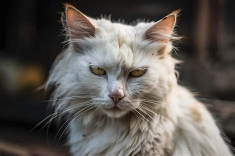 Premium Ai Image An Unhappy Cat Generative Ai