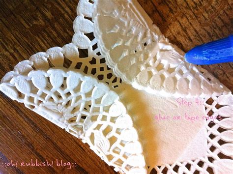 Diy Heart Doily Crafts Turn A Heart Into An Envelope Valentine