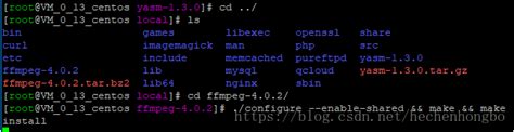 Linux系统，centos72安装ffmpeg扩展，php用ffmpeg截取视频第一帧作为视频封面，并给图片添加播放视频按钮php扩展