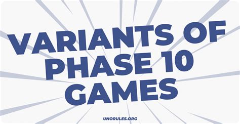 Phase 10 Rules - The ultimate guide to the Phase 10 card game