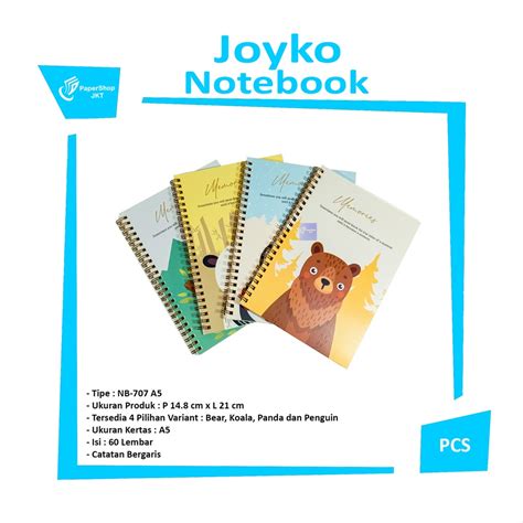 Jual Joyko Notebook Nb 707 A5 Pcs Shopee Indonesia