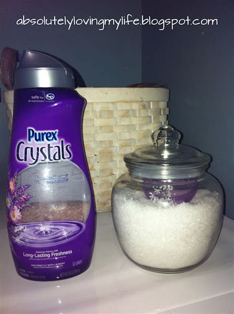 Loving Life Diy Fabric Softener Crystals