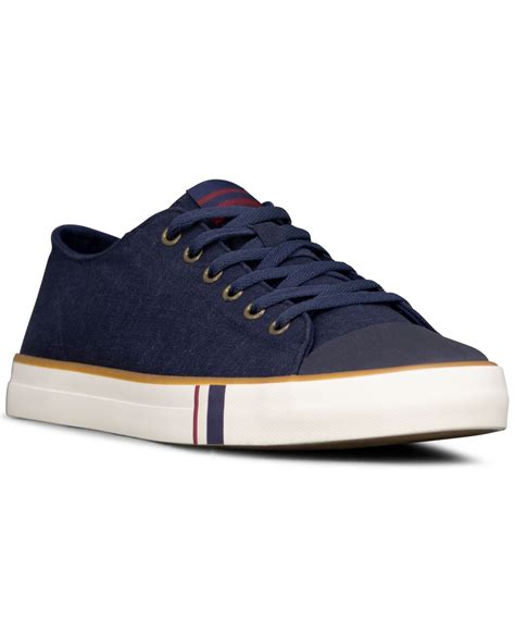 Ben Sherman Mens Hadley Low Canvas Casual Sneakers From Finish Line