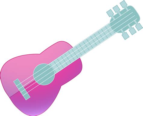 Pastel Guitar Cartoon Character Design 19837201 Png