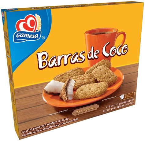 Gamesa Barras De Coco Coconut Cookies Reviews