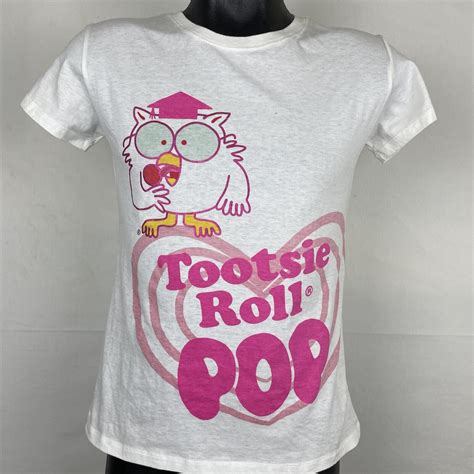 Tootsie Roll Tootsie Roll Pop Logo Youth Large T Shir Gem