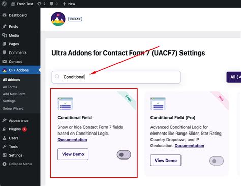 How To Set Up Contact Form 7 Conditional Fields With Free Plugin Themefic