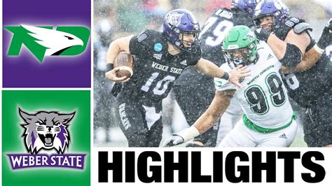 North Dakota Vs Weber State Highlights College Football Week 13