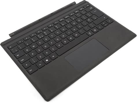 Surface Pro Microsoft Type Cover Italy Italian Qwerty Layout Backlit Keyboard Burgundy