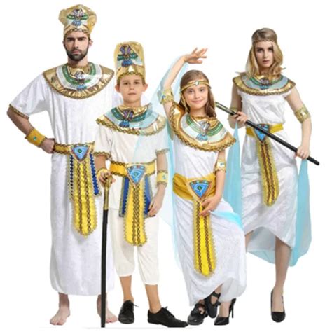 สินค้าแนะนำ ชุดเดรสคลีโอพัตราแบบอียิปต์ชุดสำหรับผู้ใหญ่ชายเครื่องแต่งกายคอสเพลย์สำหรับผู้หญิง