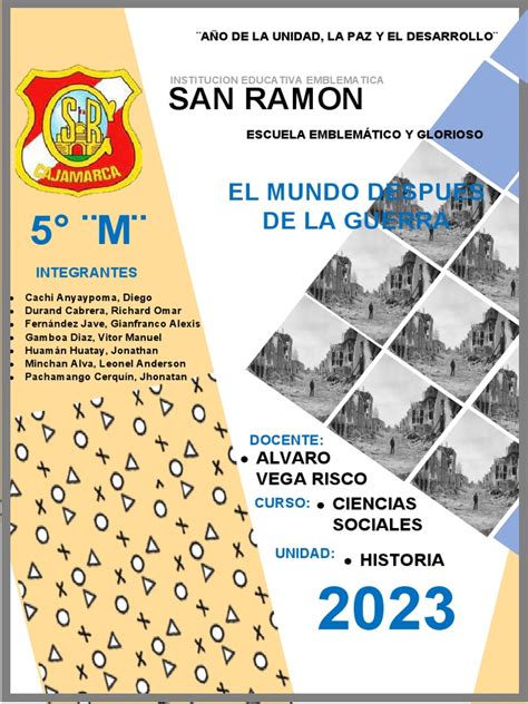 El Mundo Despues De La Guerra Pdf Naciones Unidas Relaciones