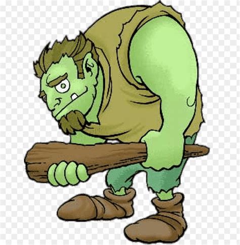 Ogre With Club Png Transparent With Clear Background Id Toppng